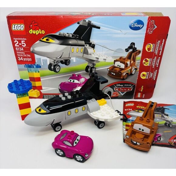 Lego | Toys | Lego Duplo 634 Disney Pixar Cars Siddeley Saves The Day ...